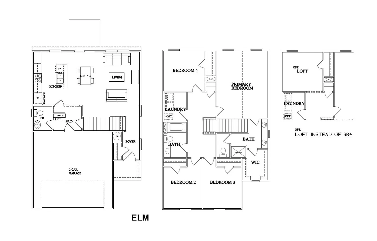 Elm Floor Plan | Red Cedar Homes