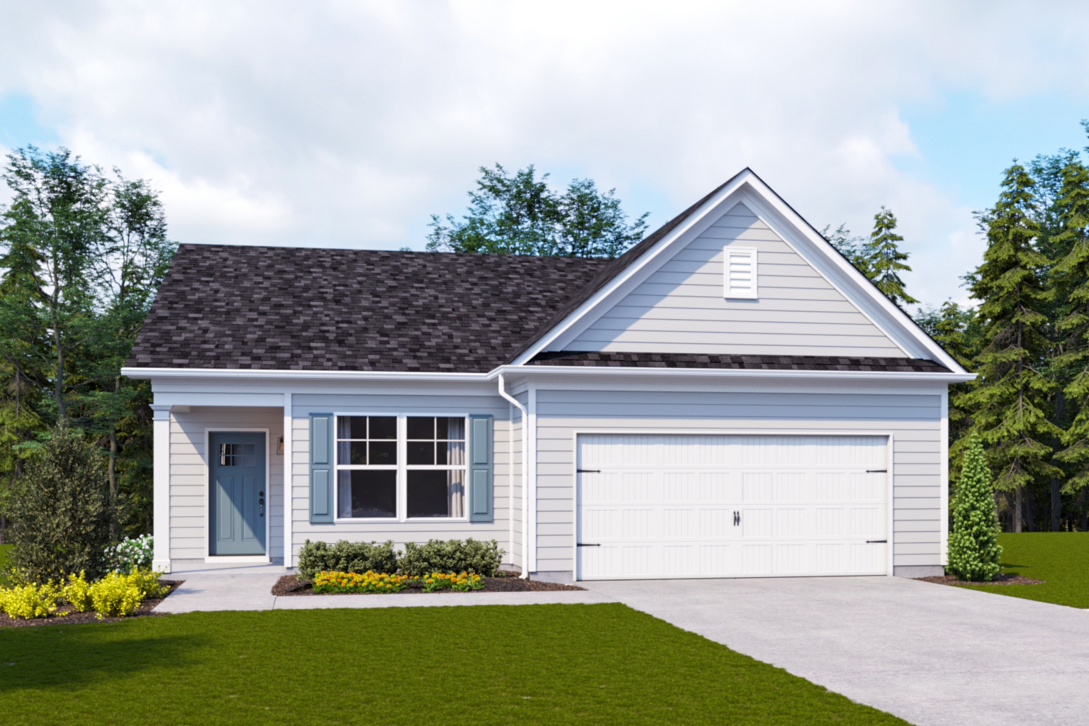 Spruce Floor Plan | Red Cedar Homes